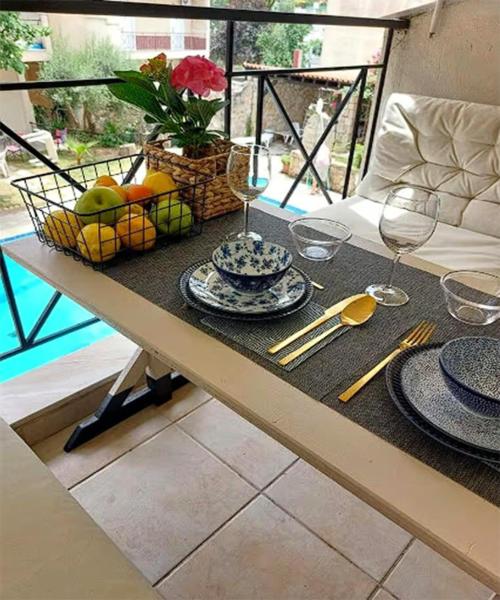 Aya Pool Apartment In Kallithea - Кассандра