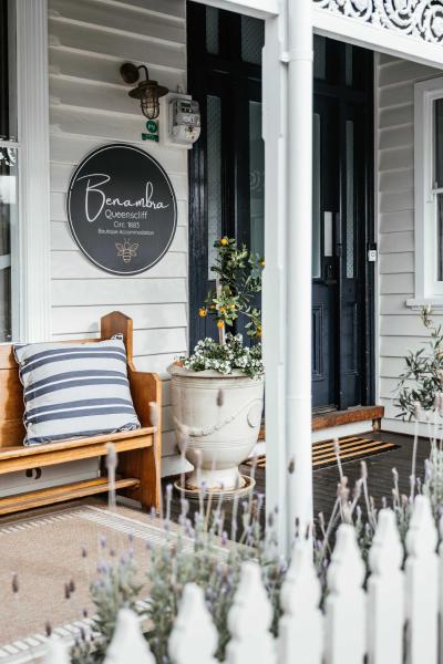 Room At Historic Benambra Boutique Accommodation - C1883 - 'Rosebud Room' - Queenscliff