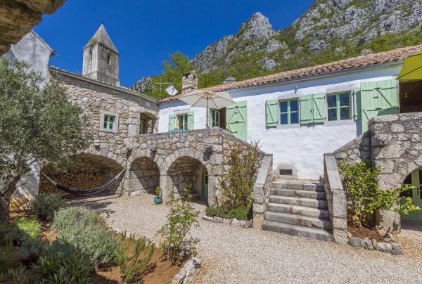 Einzigartiges Mediterranes Steinhaus Mit Meerblick, Chillout-bereich, Bike, Bbq, Wifi - Selce