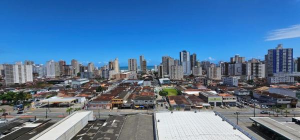 1011 Vista Praia Mar - 500 M Da Praia Da Tupi - Comércio Ao Lado, Posto De Conveniência 24h, Wi Fi E Estacionamento Gratuito, Mercado E Serviço Lavanderia Lava E Seca (Pago) Dentro Do Condomínio - Praia Grande