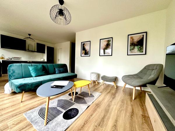 Le Coquet-t3-wifi-parking - Rouen