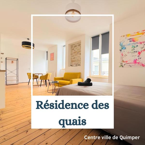 Résidence Des Quais - Centre Ville - Wifi - Netflix - Finistère