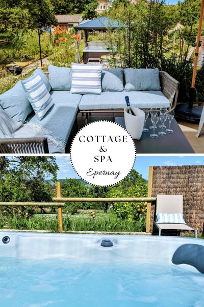 Le Cémarose: Spa, Jardin, Terrasse Et Jolie Vue Au Cœur D'epernay - Épernay