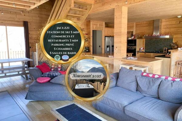 Maison Style Chalet 4 éToiles Avec Jacuzzi- La Sérénité De Sailhan - Saint-Lary-Soulan