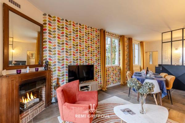 La Véranda Enchantée 4 Garden & Fireplace Town Center Sleeps - Honfleur