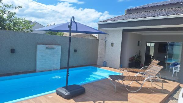 Mar Doce Lar Casa Na Praia De Guaratuba Com Piscina E Ar Condicionado - Guaratuba