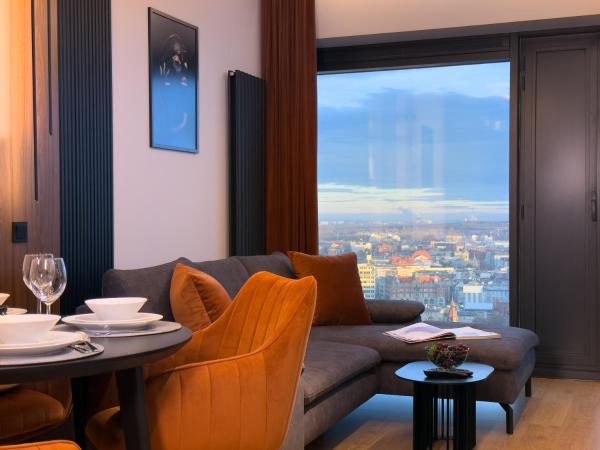 Urban Apartments Global Skyline, 21st Floor No 19, Free Garage, Self Check-in, No Deposit - Katowice