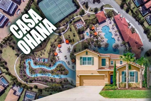 Disney Themed Home With Private Heated Pool And Community Water Park - Davenport, FL