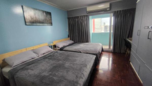 Silom Room 40 Sqm With 2 Queen Beds For 4 Persons - Bang Rak