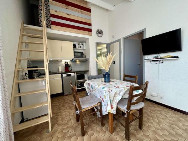 Appartement Deux Pièces Mezzanine 4 Couchages - St Cyprien Plage Sc310-c1e6 - Saint-Cyprien Plage