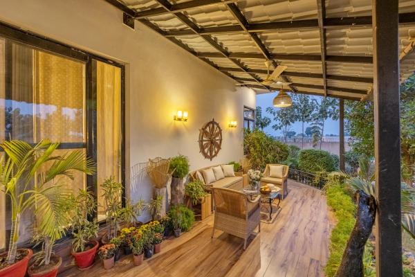 Alaya Stays Dacha 3 Bhk Villa With Jacuzzi & Outdoor Bar - Palwal