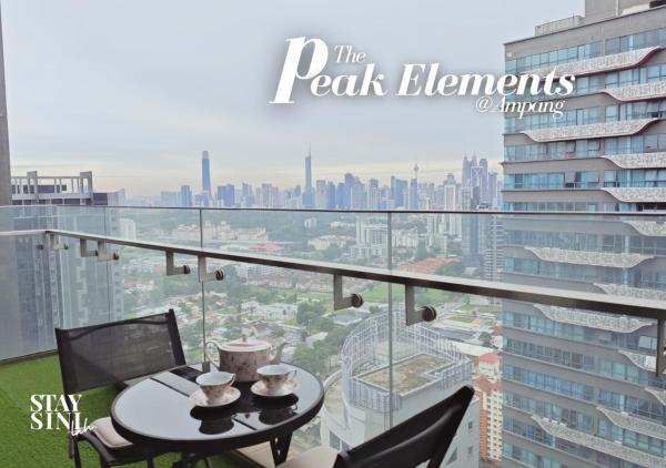 The Element Condo 3br With Kl Skyscraper View - Hulu Langat
