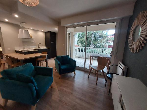 Résidence Ermitage. Appartement Pour 4 Personnes Au Centre-ville D'hossegor. Wifi Gratuit - Hossegor