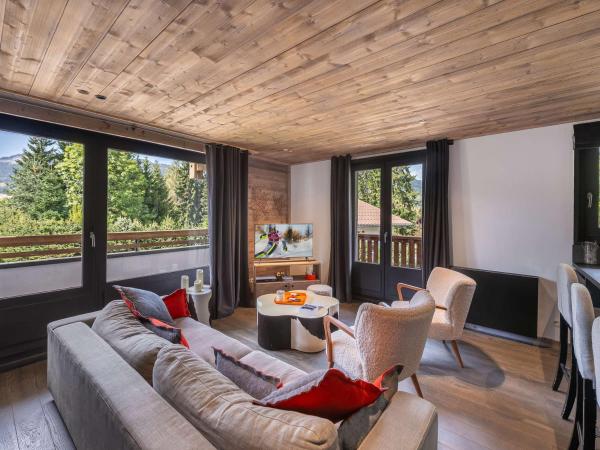 Superbe Appartement Proche Centre Avec Balcon Et Garage à Megève - Fr-1-569-166 - Crest-Voland