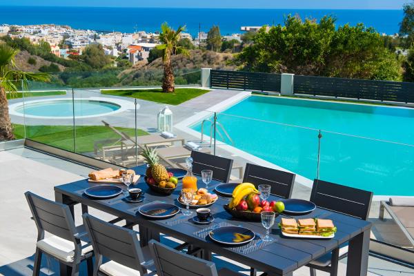 Orama Luxury Villa 4 Bedrooms With Private Pool - Hersonissos