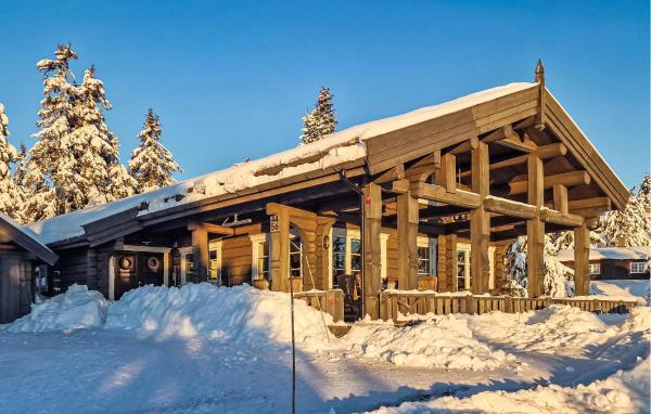 Awesome Home In Sjusjøen With Sauna - Norway