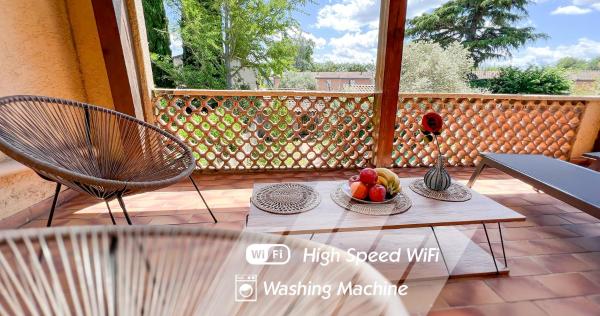 Free Car Parking - Garden - Close To Ramparts - Villeneuve-lès-Avignon