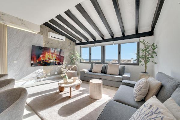 Vacation Marbella I Stylish 5bdr Penthouse, Sea And Marina View, New Decoration, Fastest Wifi - Puerto Banús