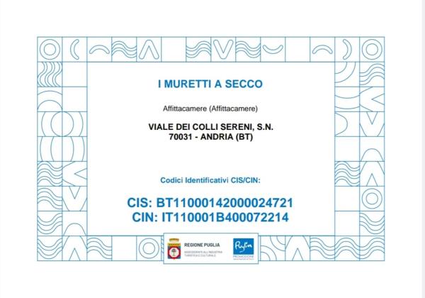 I Muretti A Secco B&b - Corato