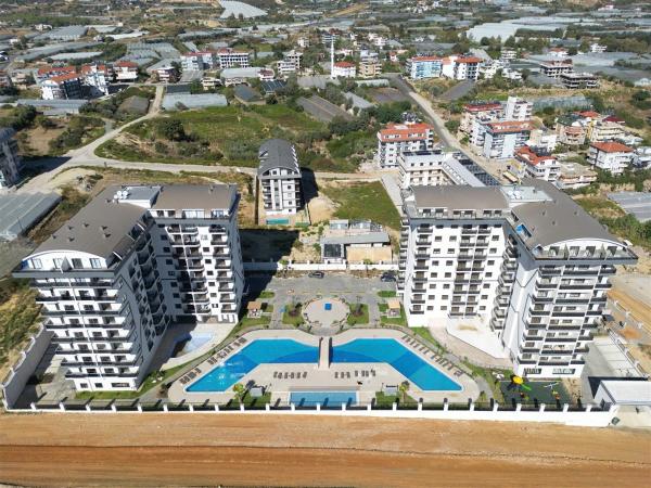Sıfır Muhteşem Havuzlu Aileye ÖZel 1e1 Rezidans - Alanya