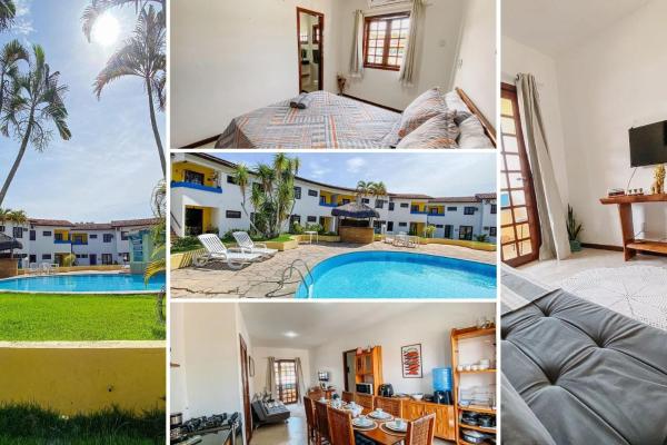 Aptos Com 3 Quartos Sendo 1 Suíte, No Residencial Lacorte, Condomínio Com Piscina, áRea Gourmet Localizado A Poucos Metros Da Praia De Taperapuã - Porto Seguro