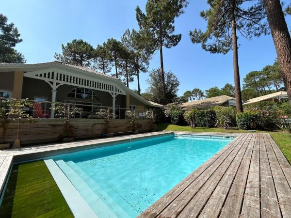 Villa 10pers Avec Piscine Privée - ラカノー