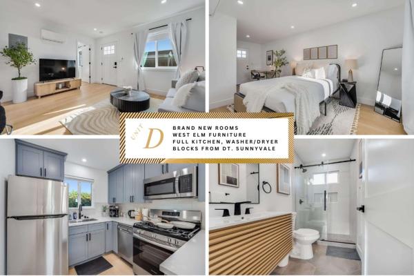 Brand New Apt W Parking Blocks From Downtown- D - 서니베일