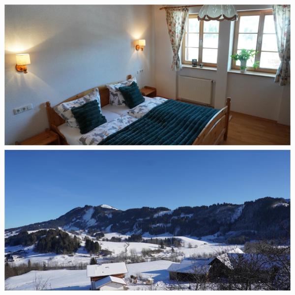 Fewo Bergzeit Auf 1000 M Höhe Mit Balkon, Parkplatz, Wlan, Küche - Schattwald