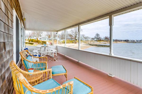 Dreamy Waterfront Westbrook Home On Private Beach - Essex, CT