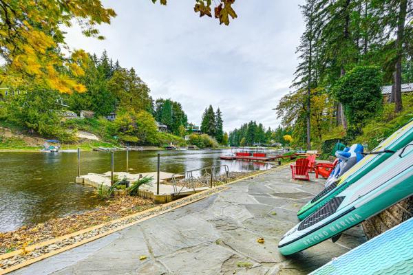 Pet-friendly Studio With Fire Pit In Olympia! - Sunwood Lake, WA