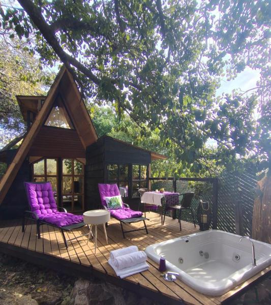 Cabaña De Madera Romántica Y Privada - Tepoztlán