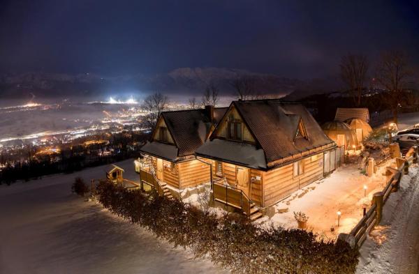 Domki Widokowe Wooden Luxury Chalet With Private Jacuzzi - Zakopane