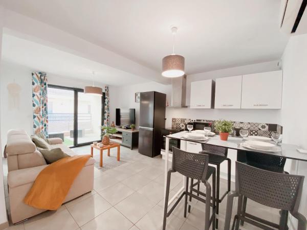 2 Chambres Avec Balcon En Centre-ville Et Plage Au Calme - 9 - Pyrénées-Orientales