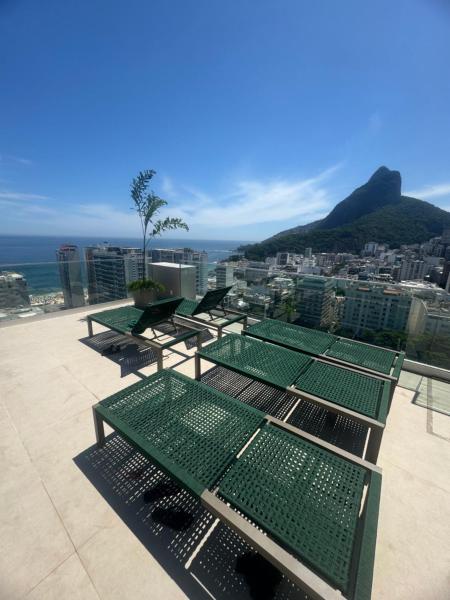 Vista Mar No Top Flat Leblon Com Piscina, Academia, Garagem E Arrumação Diária By Tata - Ipanema