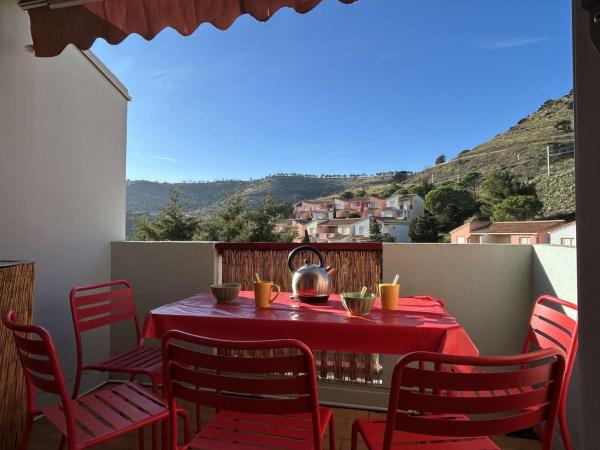 Appartement Climatisé 2 Pièces, Piscine, Animaux Acceptés, Parking, Proche Mer - Fr-1-225c-152 - Cerbère