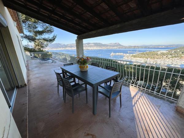 Haut De Villa, Pleine Vue Mer - Saint-Mandrier-sur-Mer