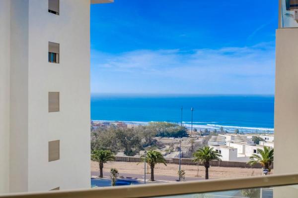 Chic & Cozy Sea View Apartment - Agadir