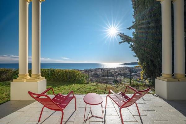 Magnifique Villa D'époque Vue Mer, Plage à 12 Min à Pieds - Menton