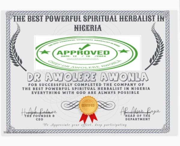 The Best Powerful Spiritual Herbalist In Nigeria - Abuya