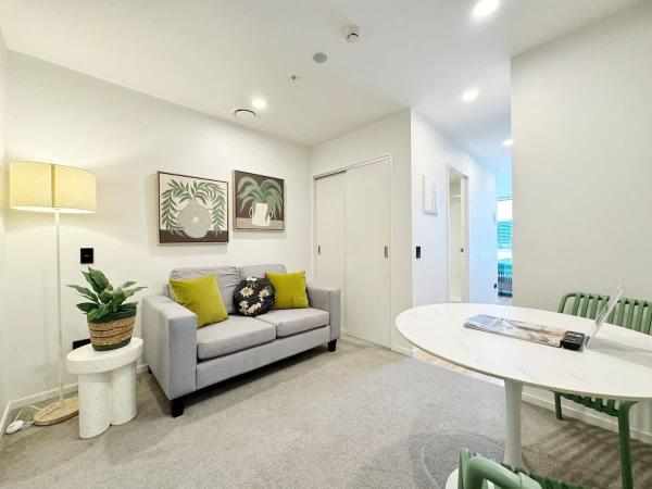 Lush City Escape - Fresh 1b Studio Near Skytower Pool Gym Saunasauna - Auckland
