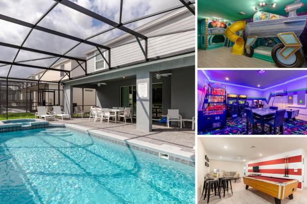 Luxurious Orlando Villa With 7 Bedrooms6666 - Davenport, FL