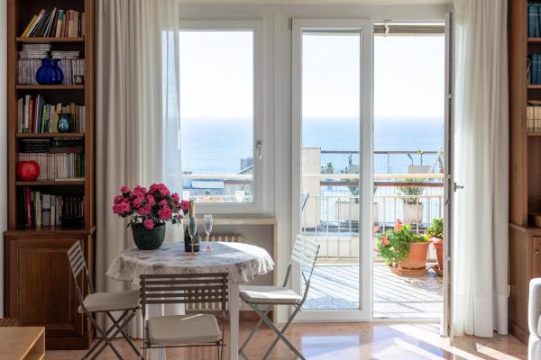 282 - Casa Boscobello, Terrazzo Vista Mare E Parcheggio Privato A 15 Minuti A Piedi Dal Teatro Ariston - Sanremo