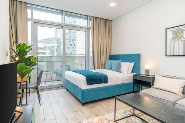Silkhaus Newly Furnished Studio Facing Difc With Pool And Gym Access - Dubai