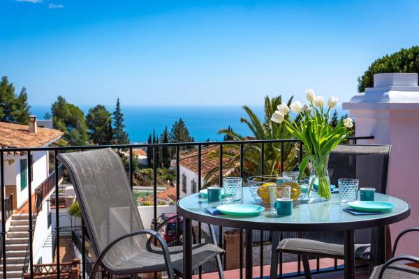 Idyllic Townhouse With Scenic Views Mijas Pueblo - Mijas