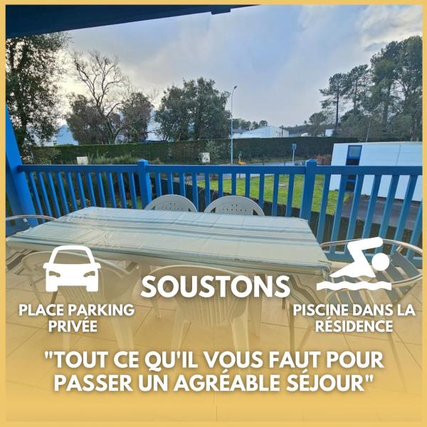 Soustons - Piscine - Famille - Centre Ville - Soustons