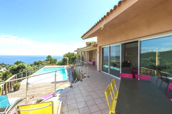 Magnifique Villa - Superbes Vues Mer Et Montagne - Korsika