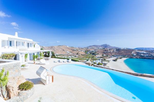 Beachfront Luxury Villa Santa Barbara - Mykonos Region