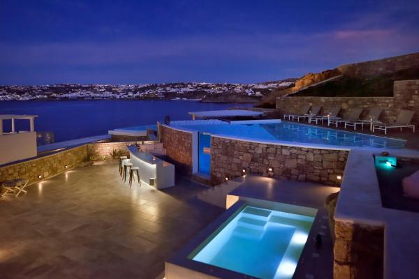 Villa Sapphire 6bed With Pool And Hot Tub In Ornos - Mykonos