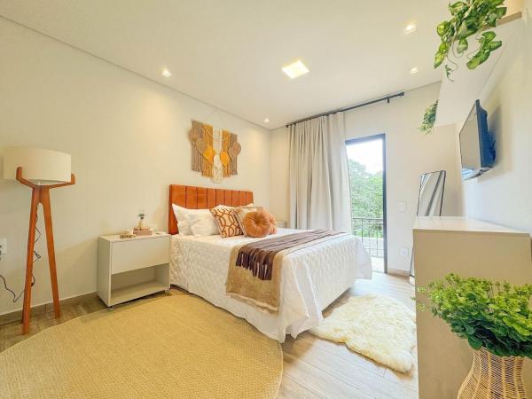 Casa De Hospedes - Suite Aconchego - Ar-condicionado - 500m Fontana Di Trevi - Serra Negra