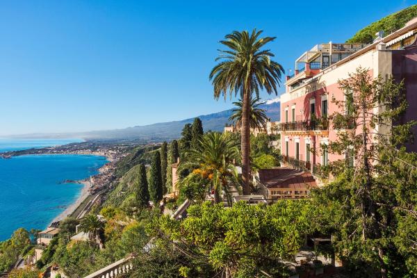 Villa Schuler Taormina Center Garden Suite In Self-catering - Taormina